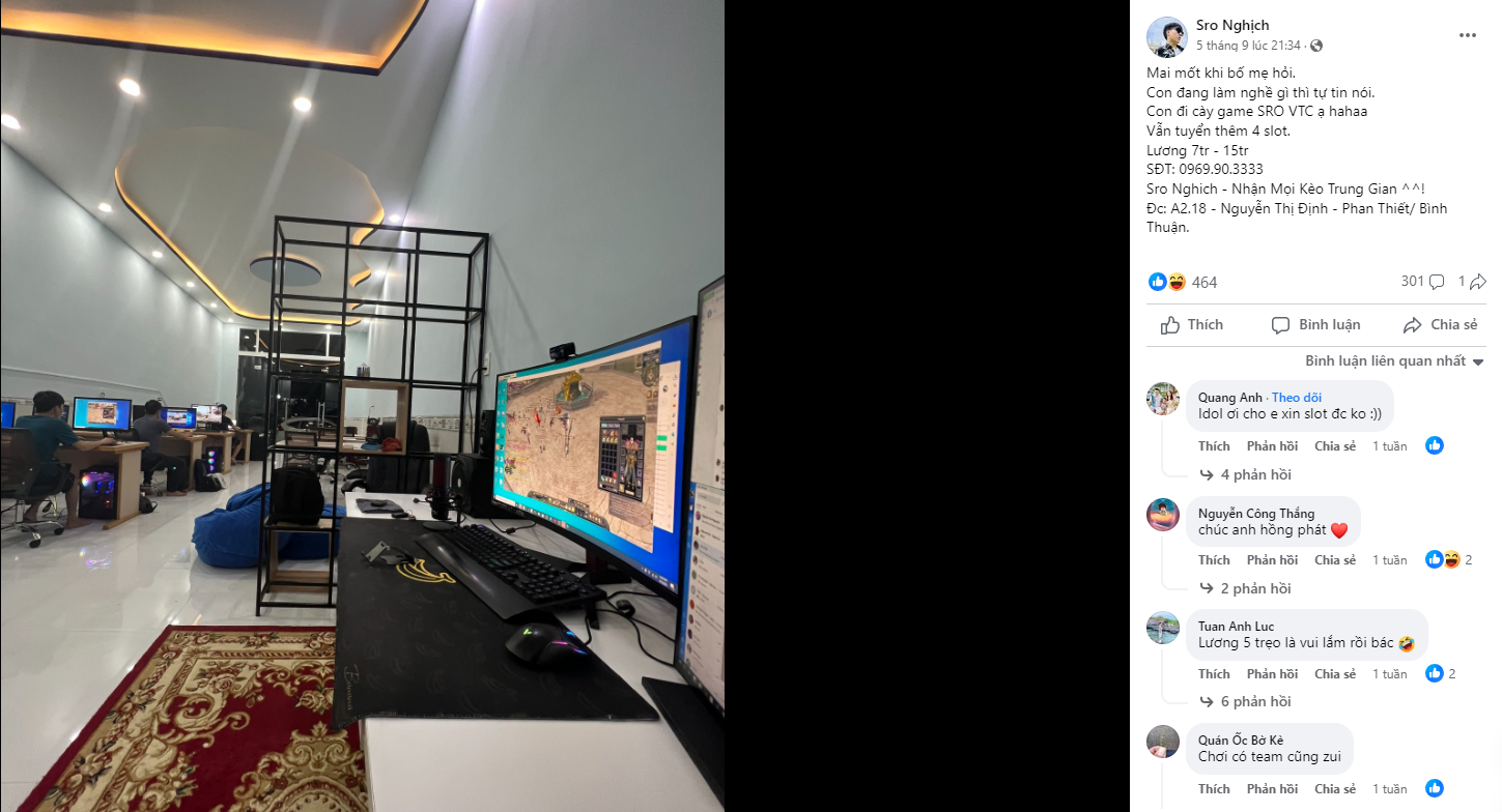 [Cộng đồng] SRO Nghịch - Từ đam mê trở thành khởi nghiệp thành công với game Silkroad Origin VTC